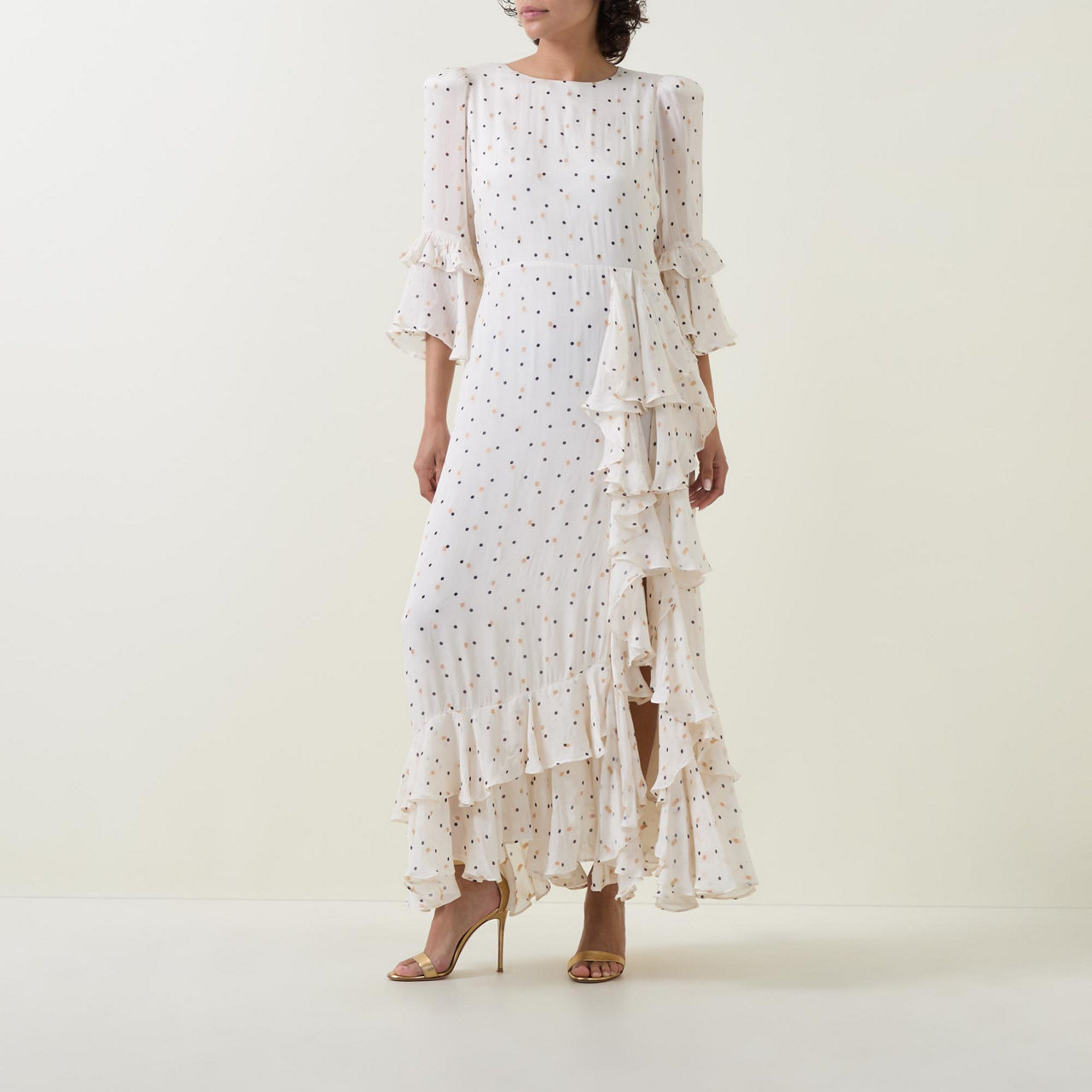 Bridgette Dice Printed Dress