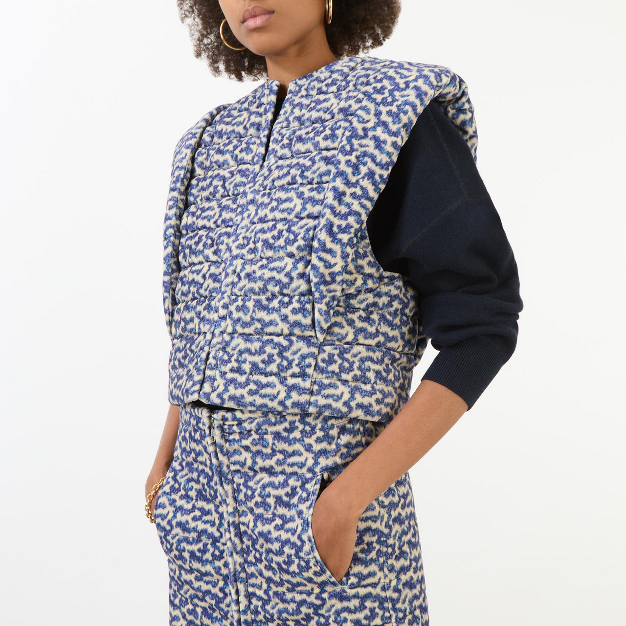 ISABEL MARANT ÉTOILE Aziela Padded Gilet