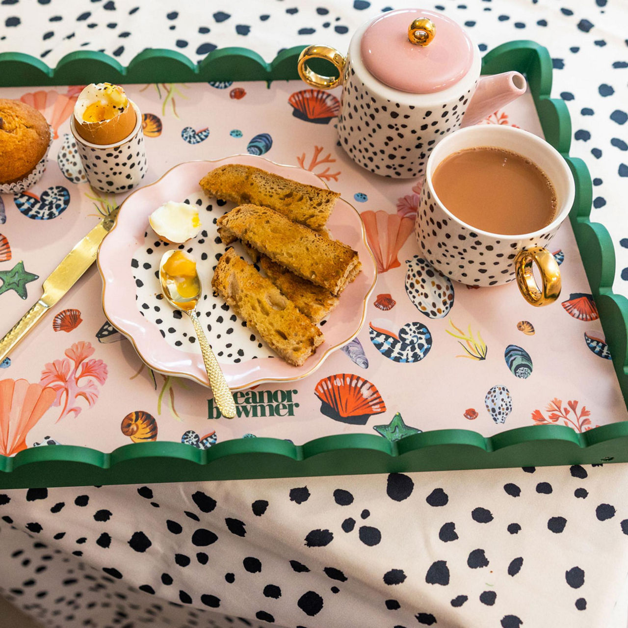 ELEANOR BOWMER Bed Tray - Shell