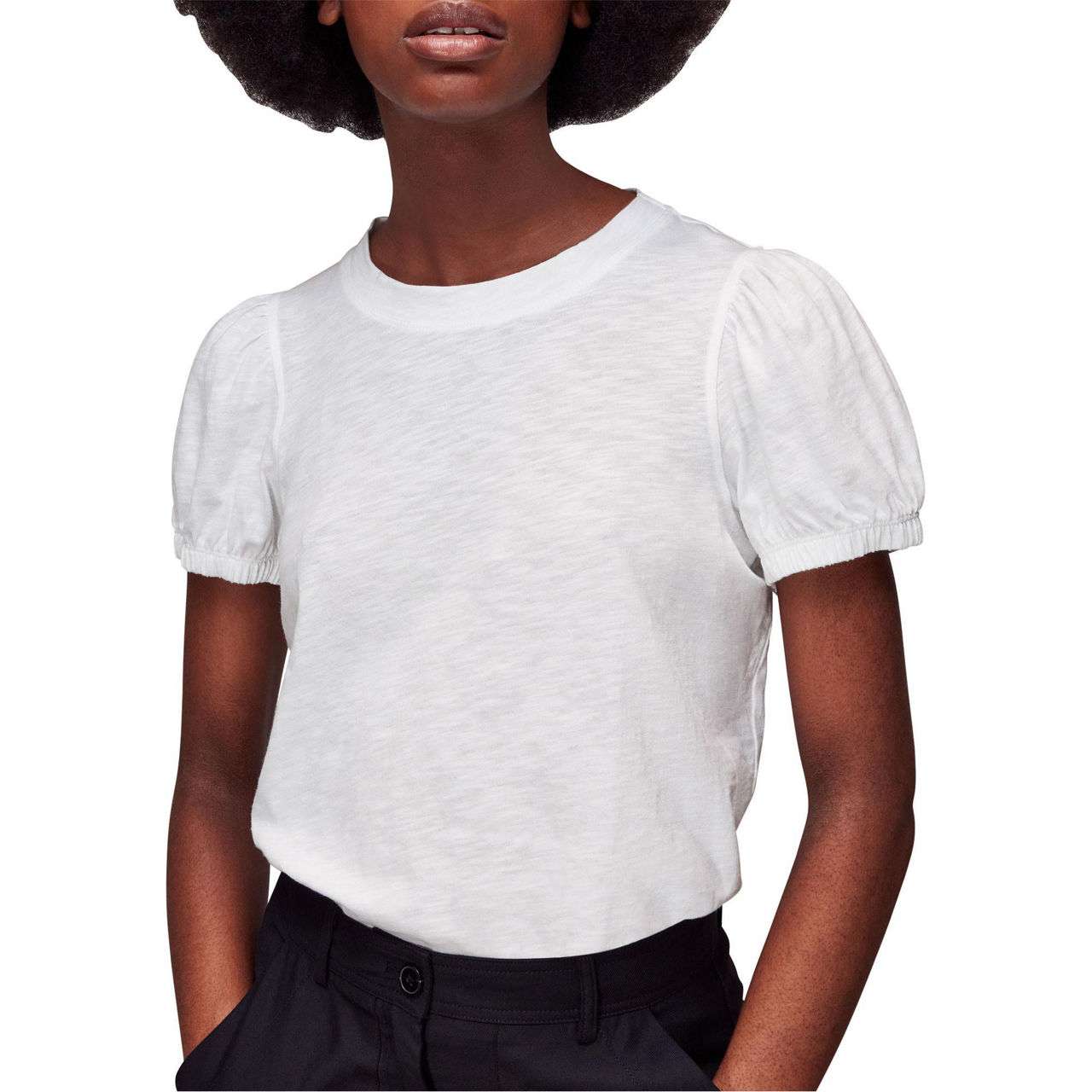 Gathered Keyhole Back Top