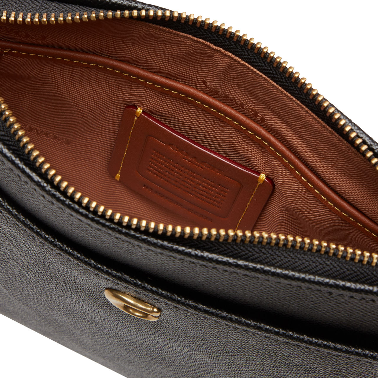 COACH Kitt Grained Leather Crossbody Bag