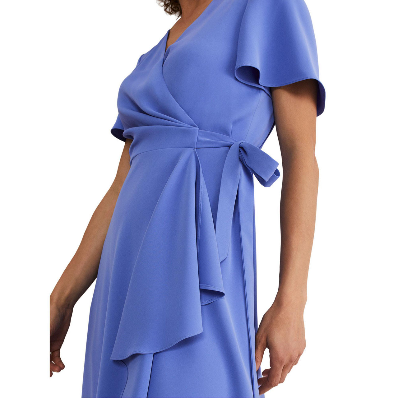 PHASE EIGHT Julissa Frilled Wrap Dress