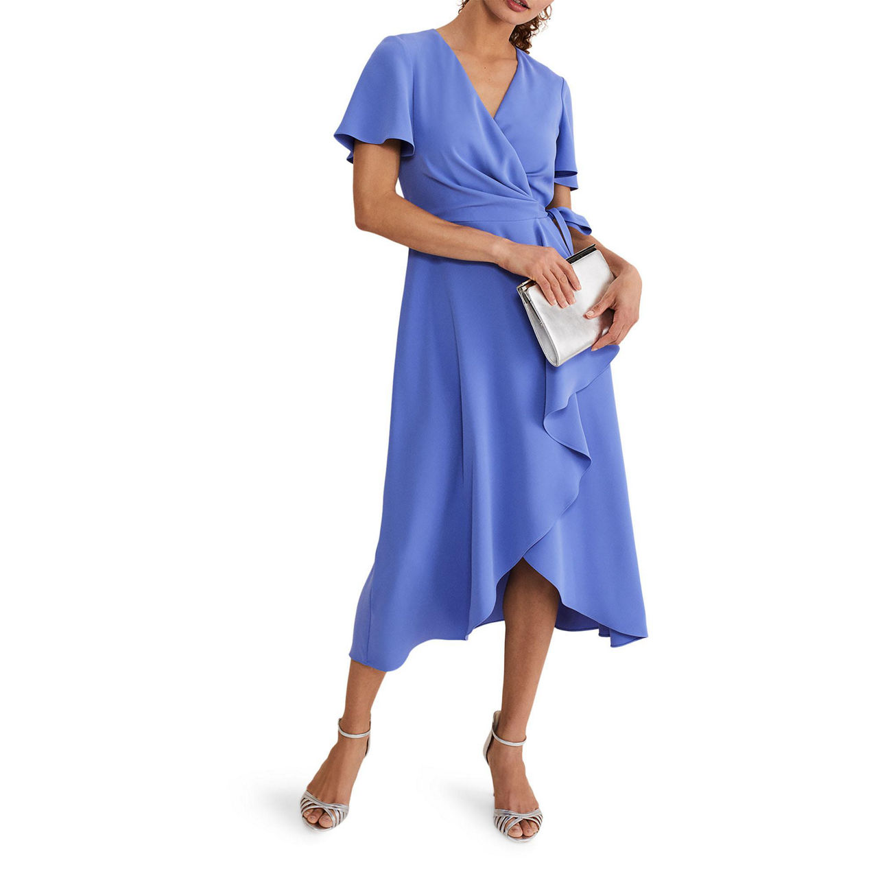 PHASE EIGHT Julissa Frilled Wrap Dress