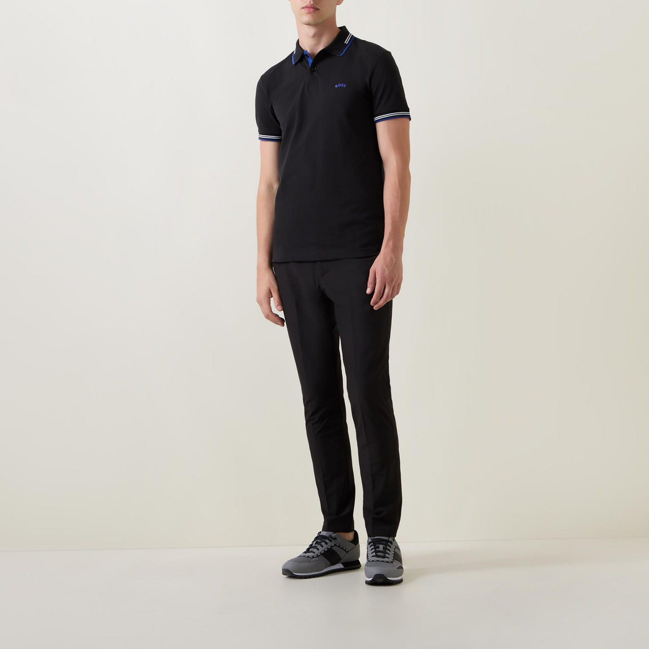 Paul Curved Logo Polo Shirt