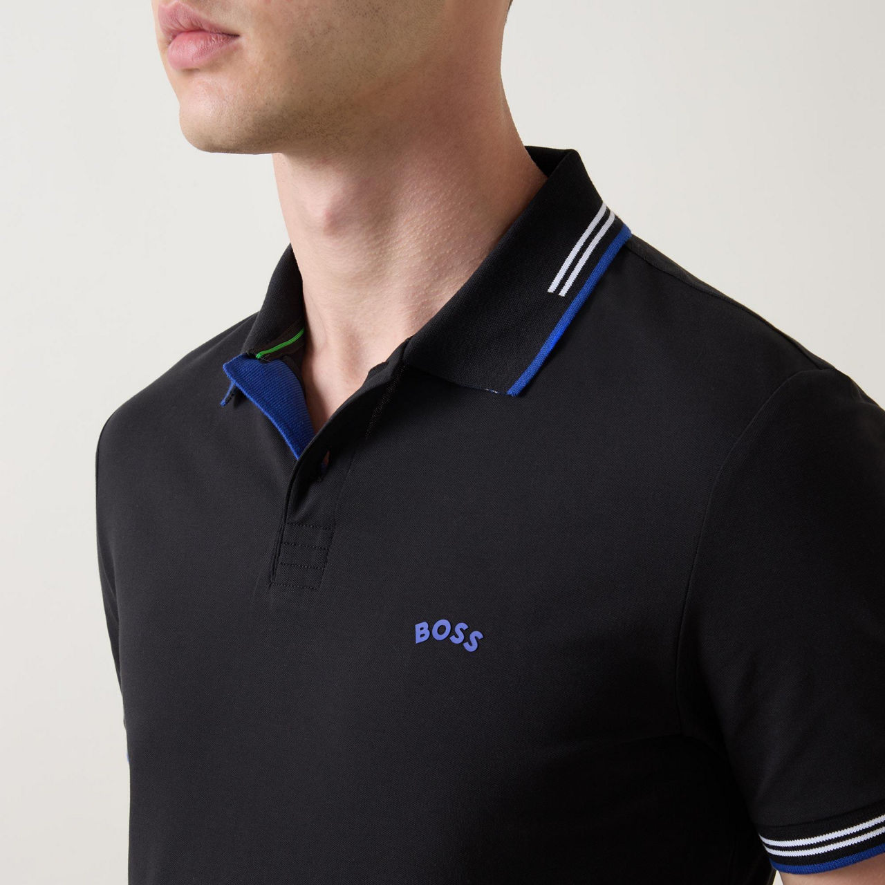 Paul Curved Logo Polo Shirt