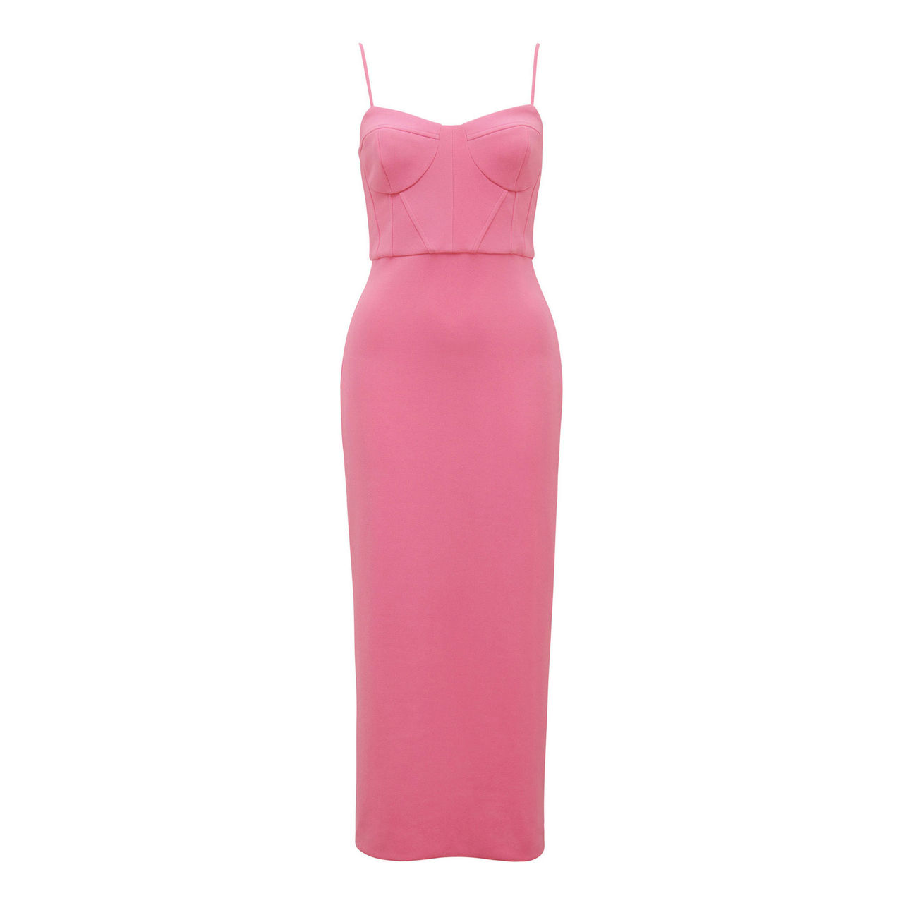 FOREVER NEW Elsa Corset Bodycon Midi Dress