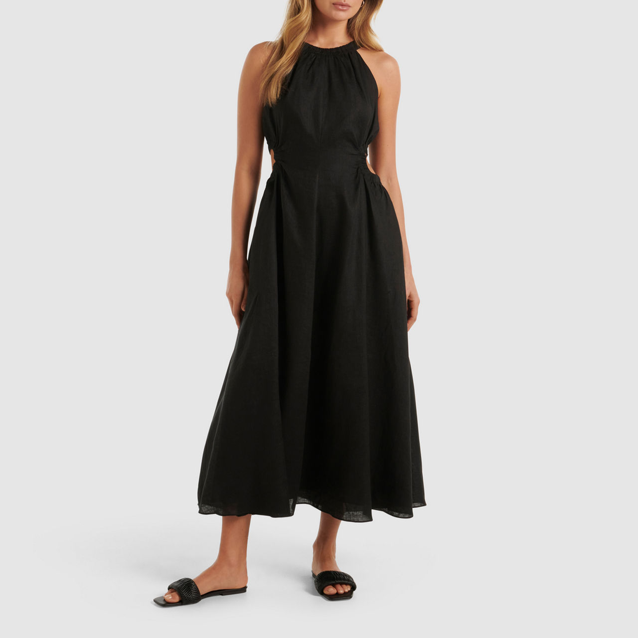 FOREVER NEW Marli Cut-Out Midi Dress