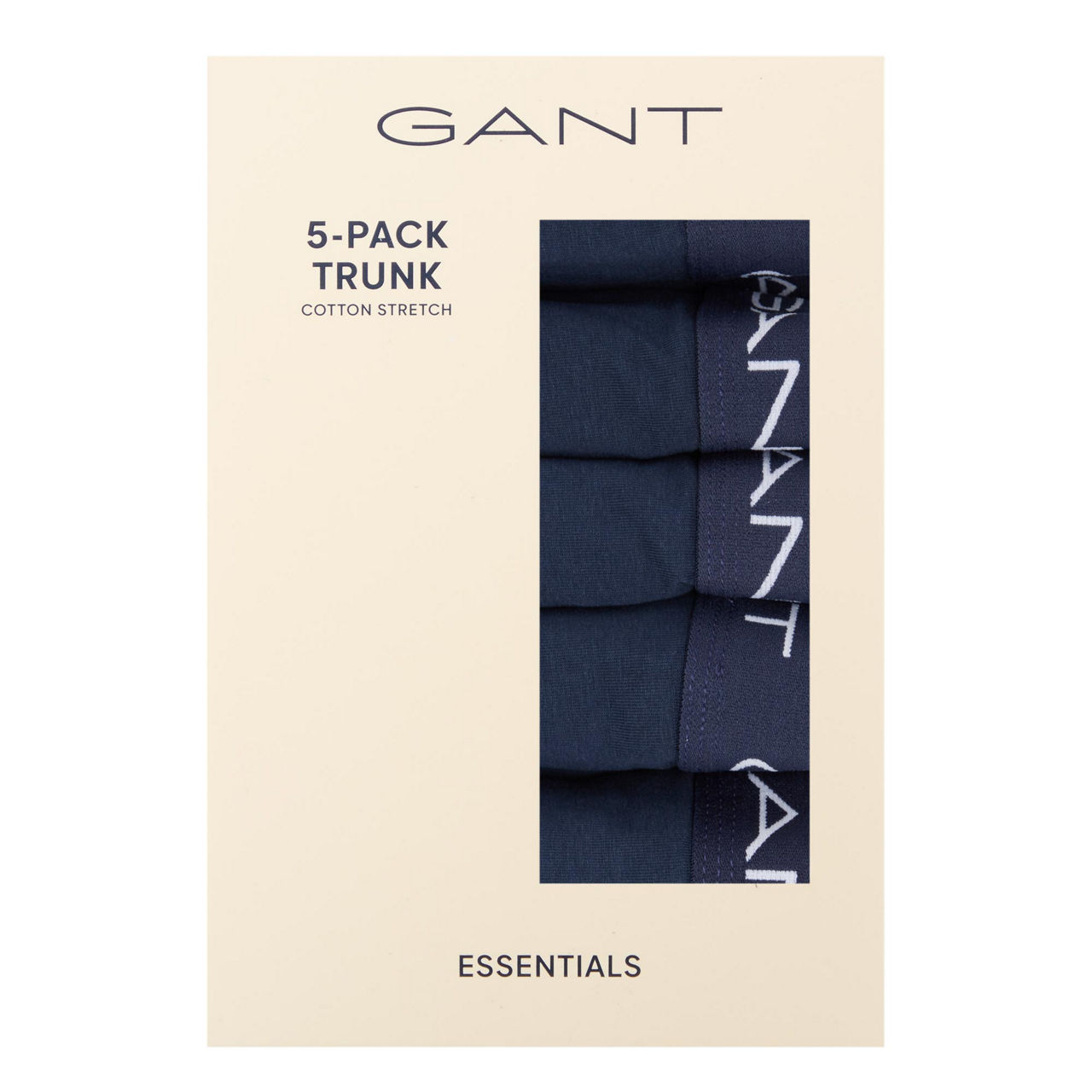 Five-Pack Solid Logo Boxers Set