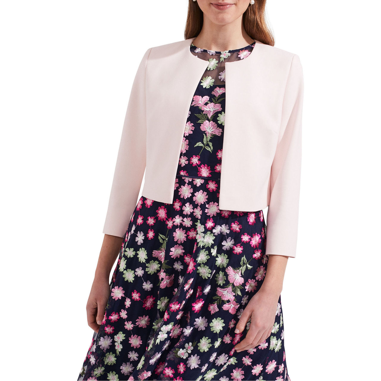 HOBBS Elize Cropped Jacket
