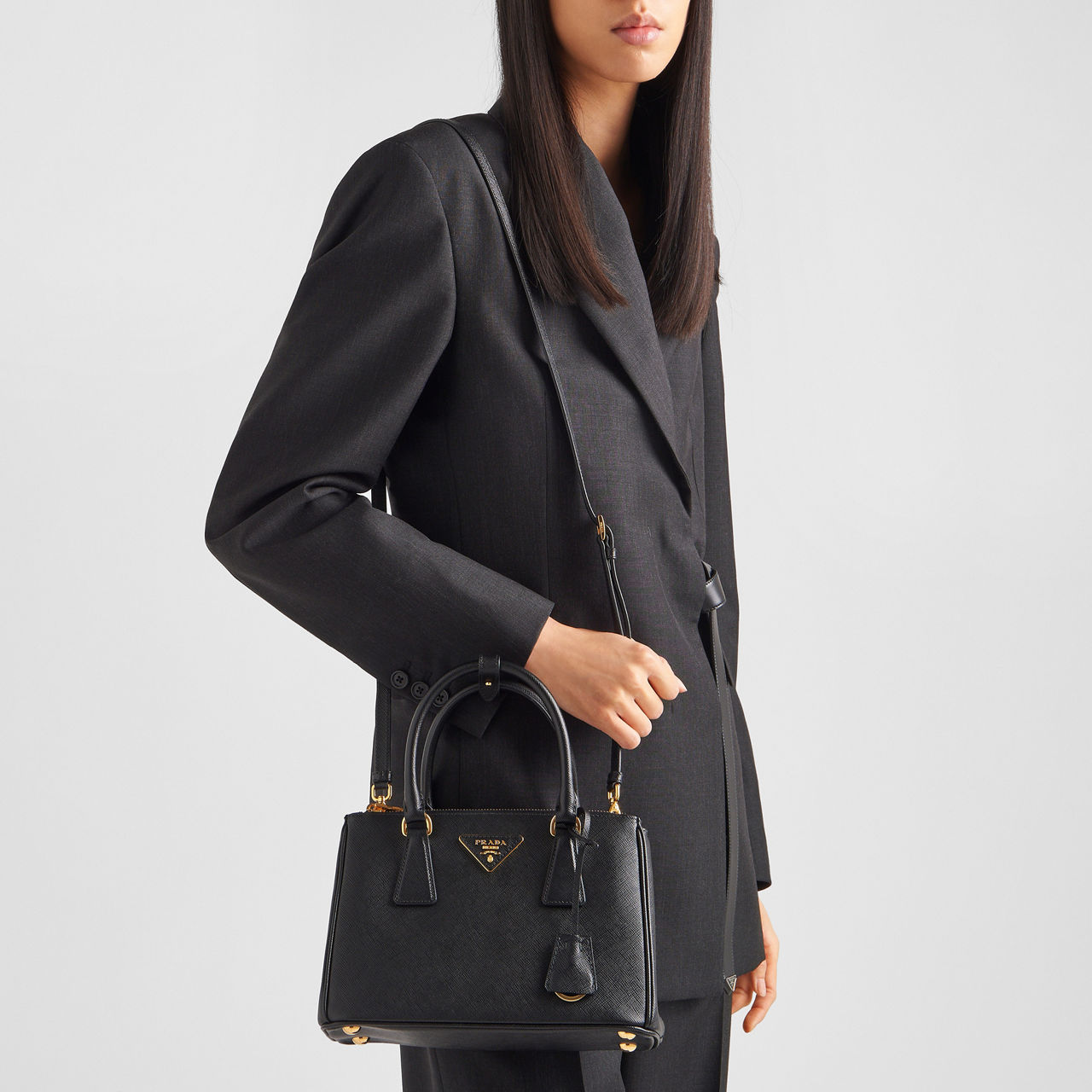 PRADA Galleria Small Saffiano Leather Bag