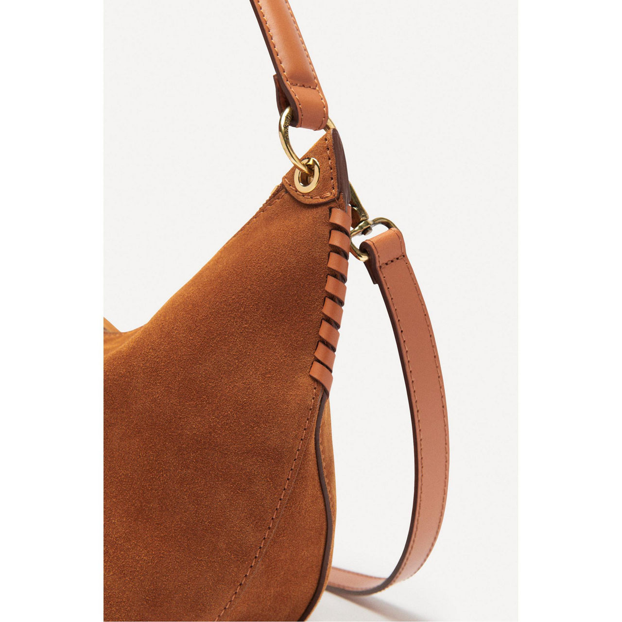 BA&SH Suede Swing Bag