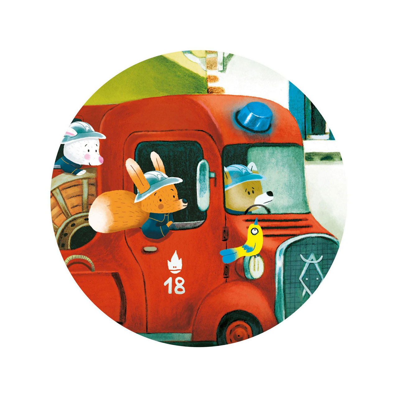 Fire Truck Jigsaw Puzzle