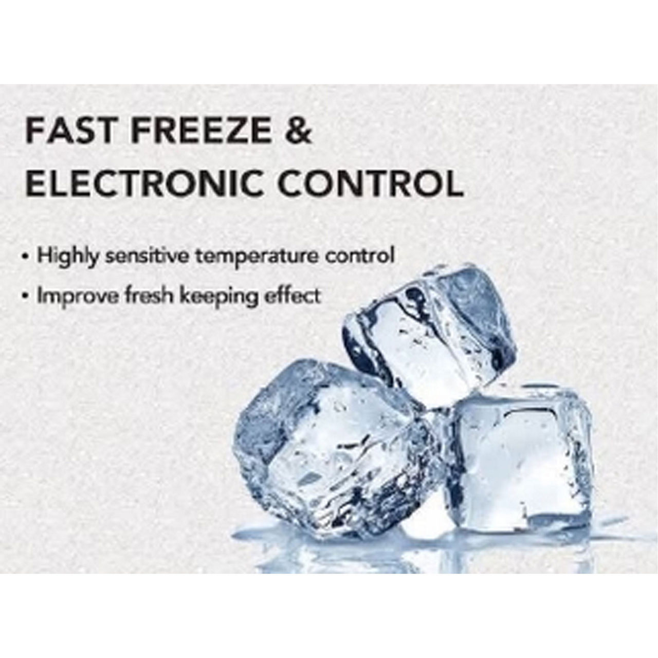 161/70L PowerPoint Fridge Freezer Stainless Steel Black