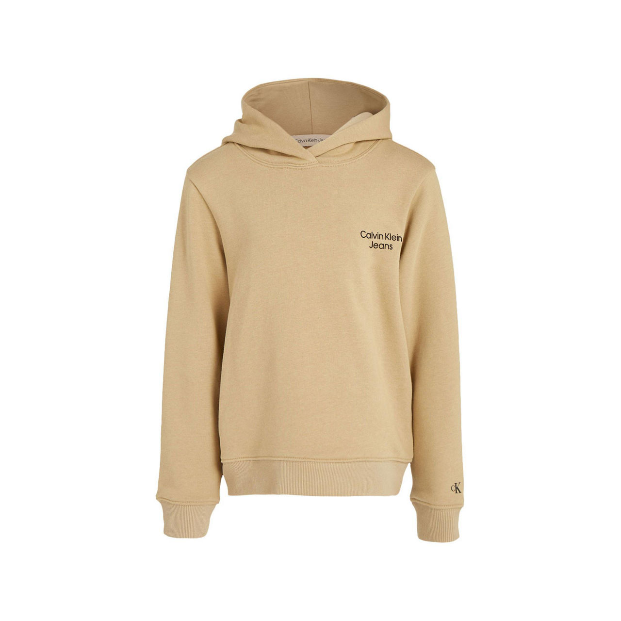CALVIN KLEIN KIDS Embroidered Stack Logo Hoodie