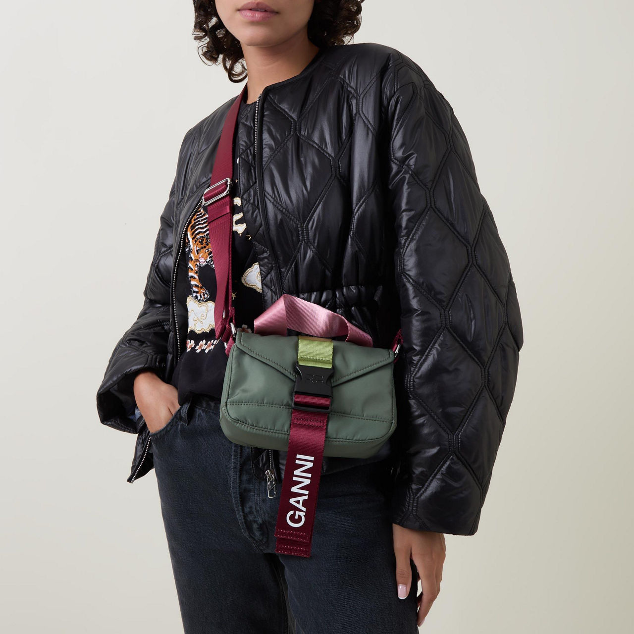 GANNI Tech Mini Satchel