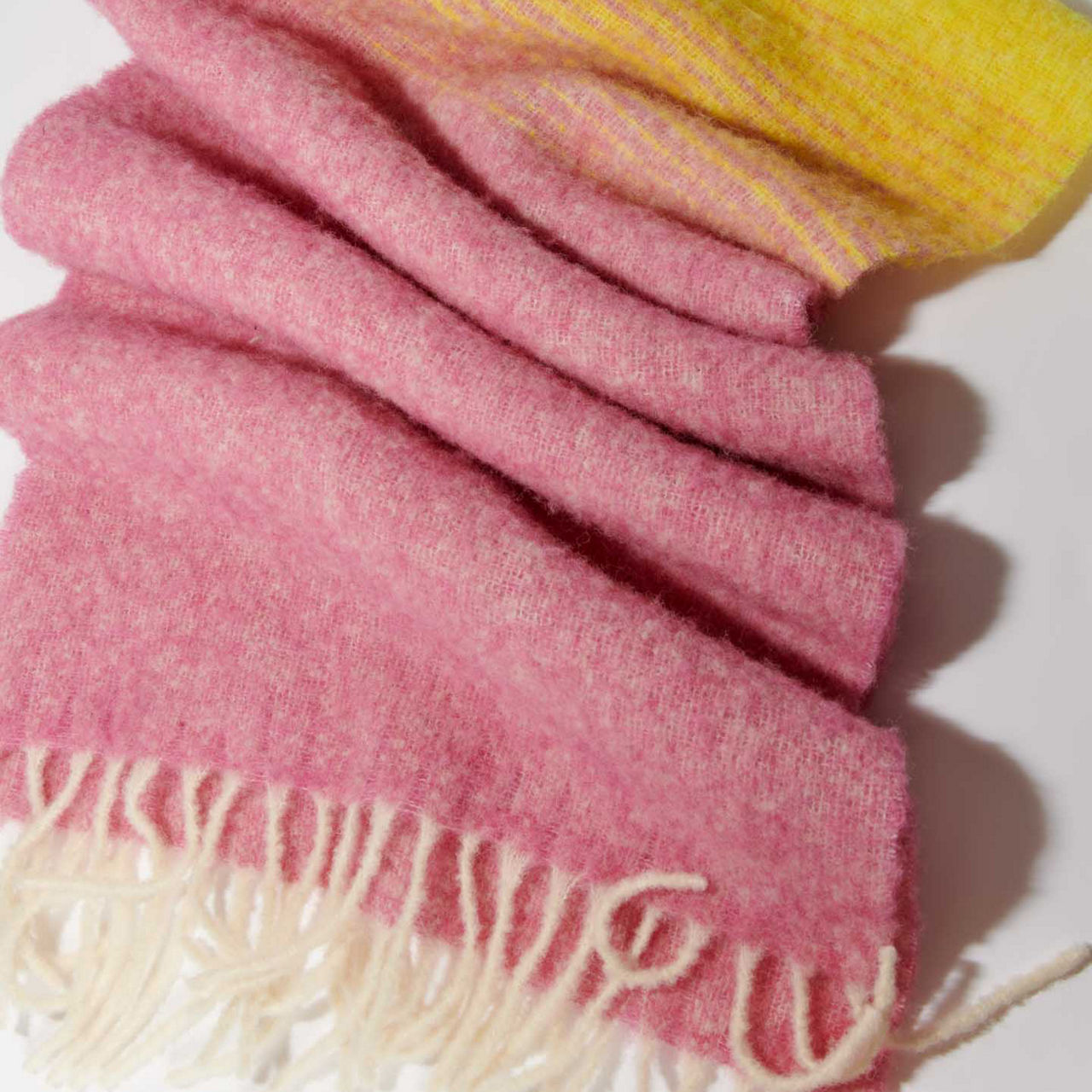 MAJE Gradient Fringe Scarf