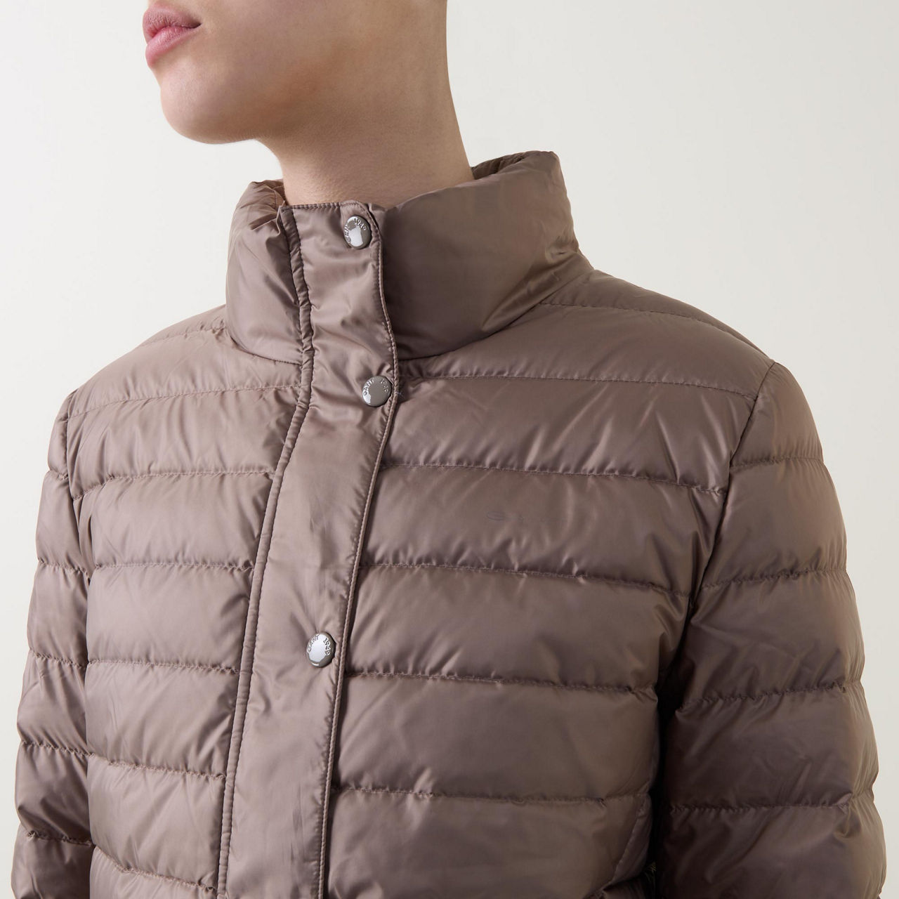 High Neck Light Padded Jacket