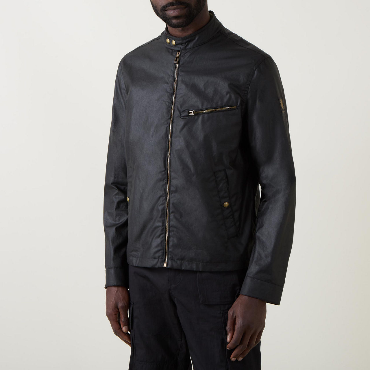 BELSTAFF Walkham Zip-Through Leather Jacket