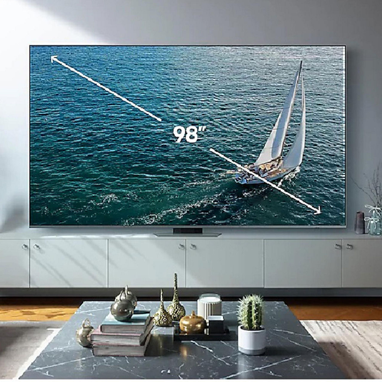 Samsung 98" Q80C 4K QLED FULL ARRAY Smart TV