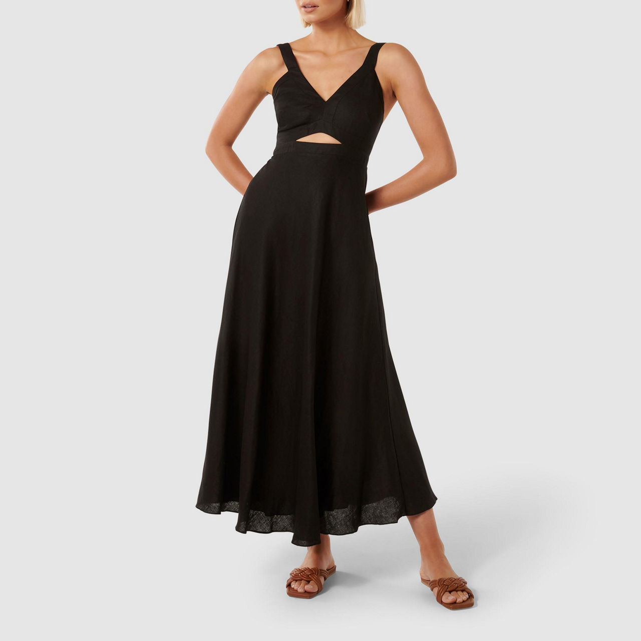 Jamilla Panelled Midi Dress