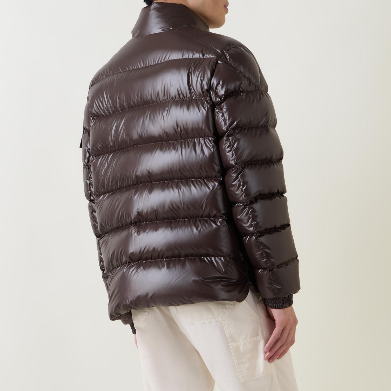 MONCLER Lule Button-Fastening Down Jacket