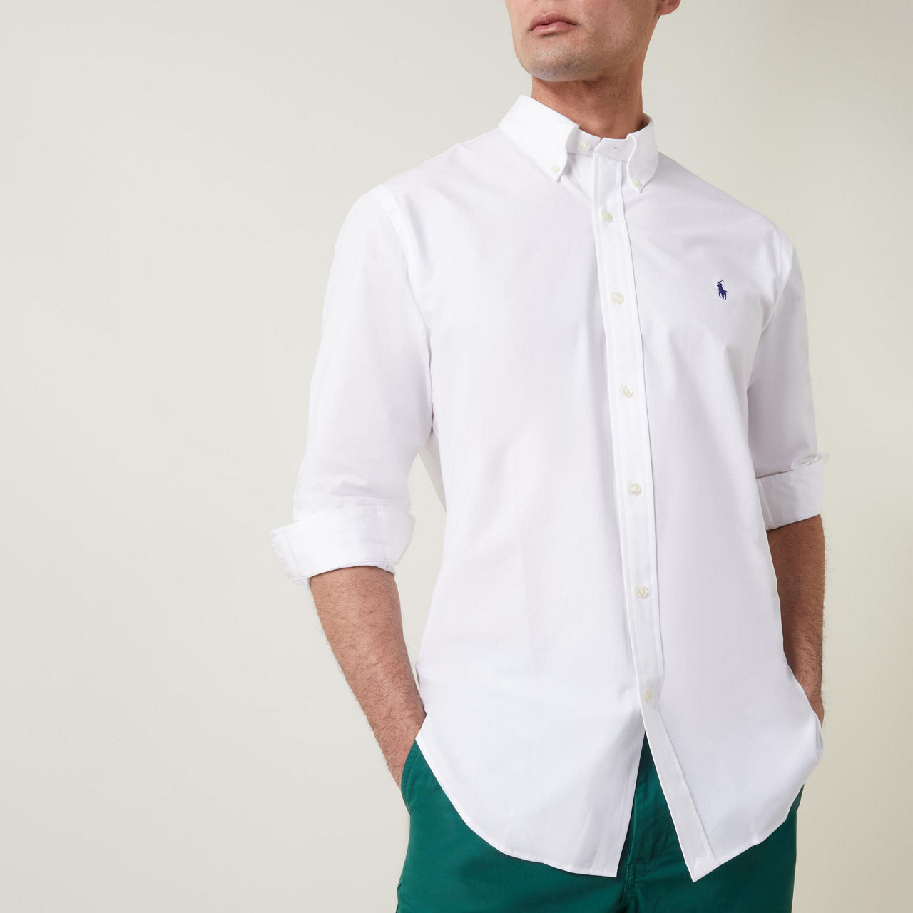 Logo Poplin Shirt
