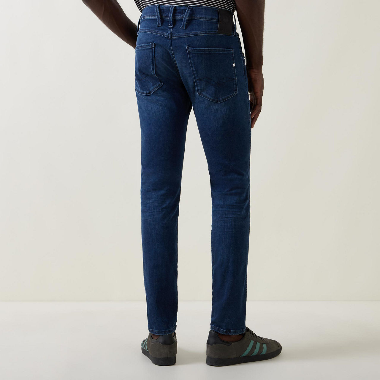 REPLAY Anbass Hyperflex Cloud Slim Leg Jeans