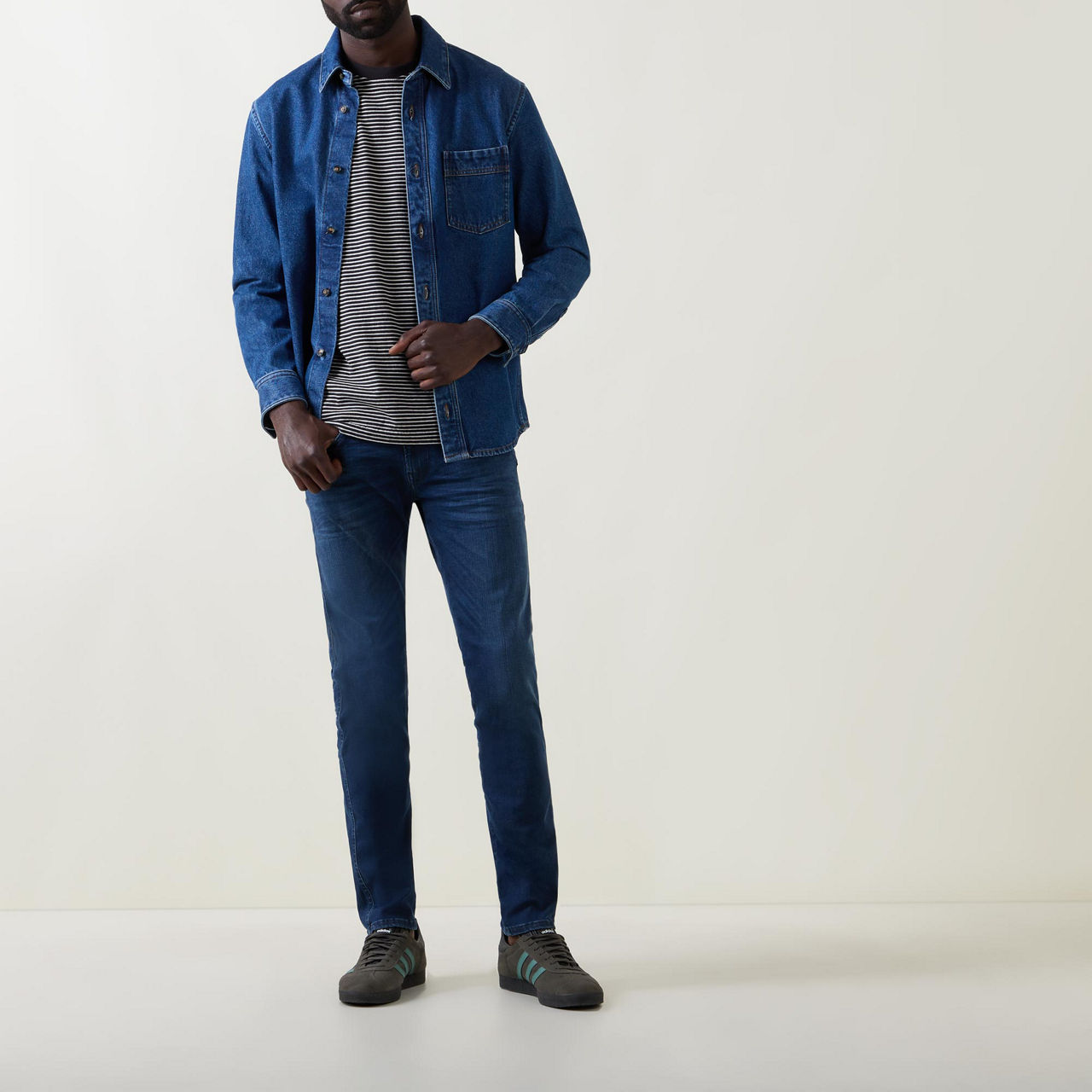 REPLAY Anbass Hyperflex Cloud Slim Leg Jeans