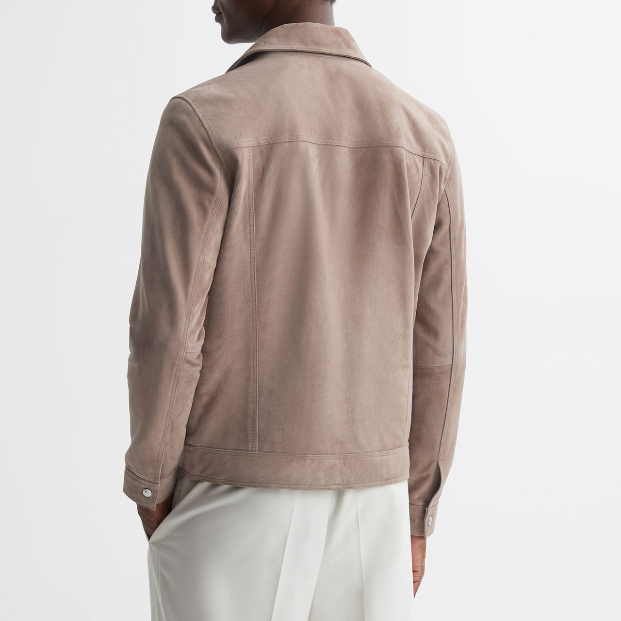 Ballina Suede Collared Jacket