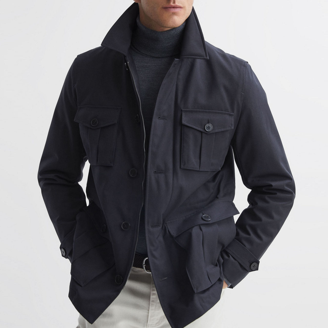 Ellis Military Inspired Field Jacket