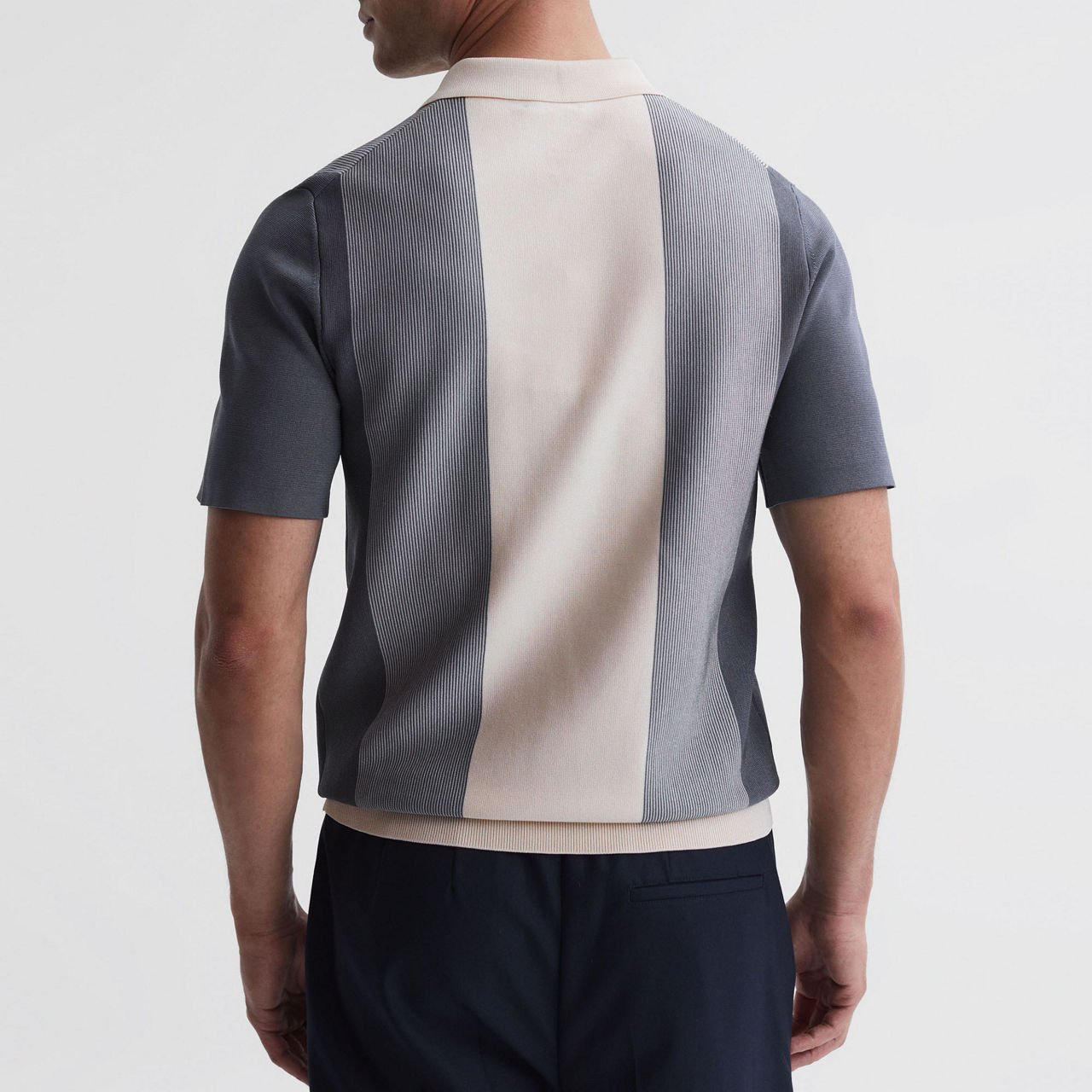 Milton Colour Block Polo Shirt