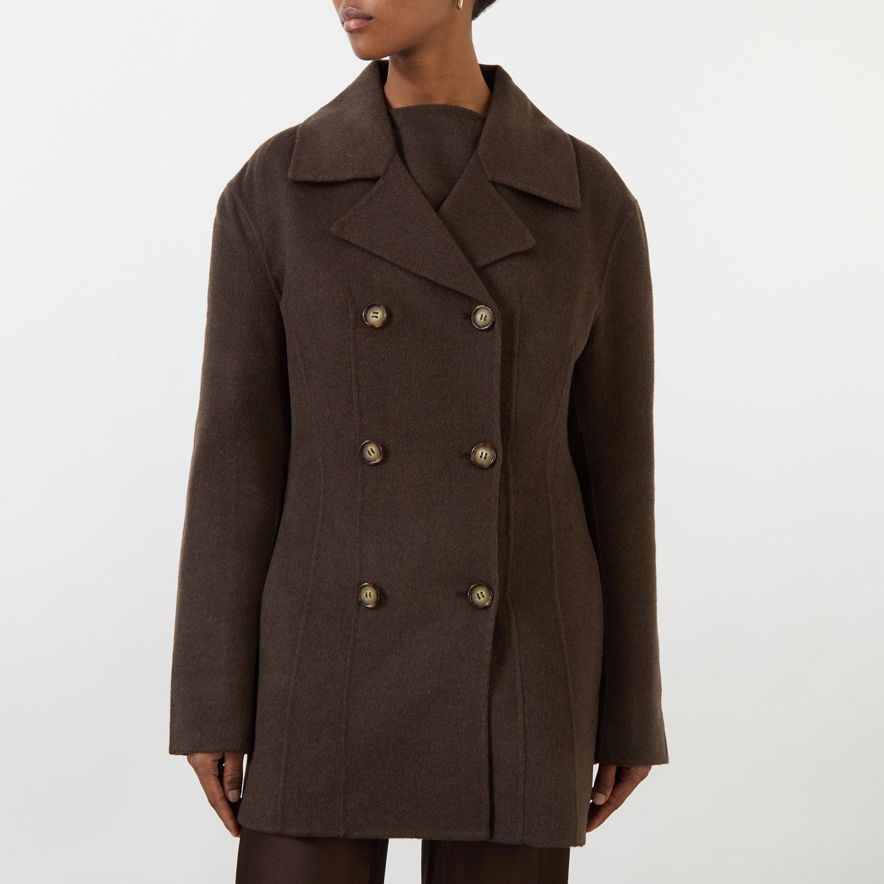 TOTEME Double-Breasted Structured Jacket