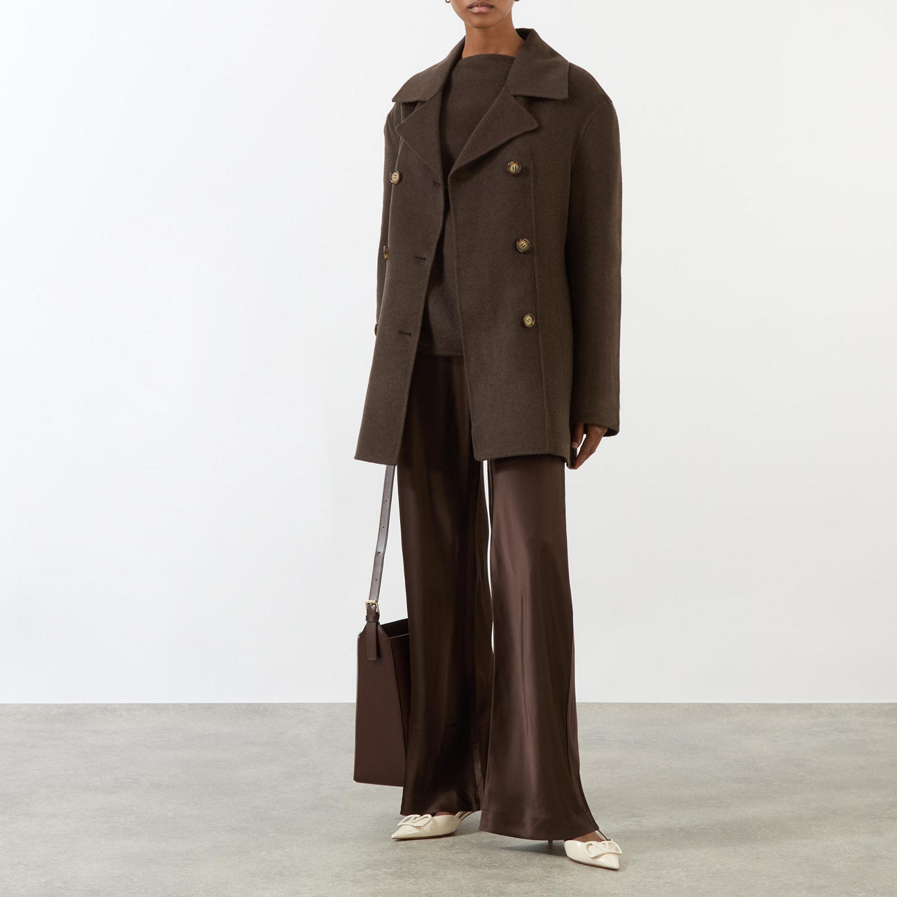 TOTEME Double-Breasted Structured Jacket