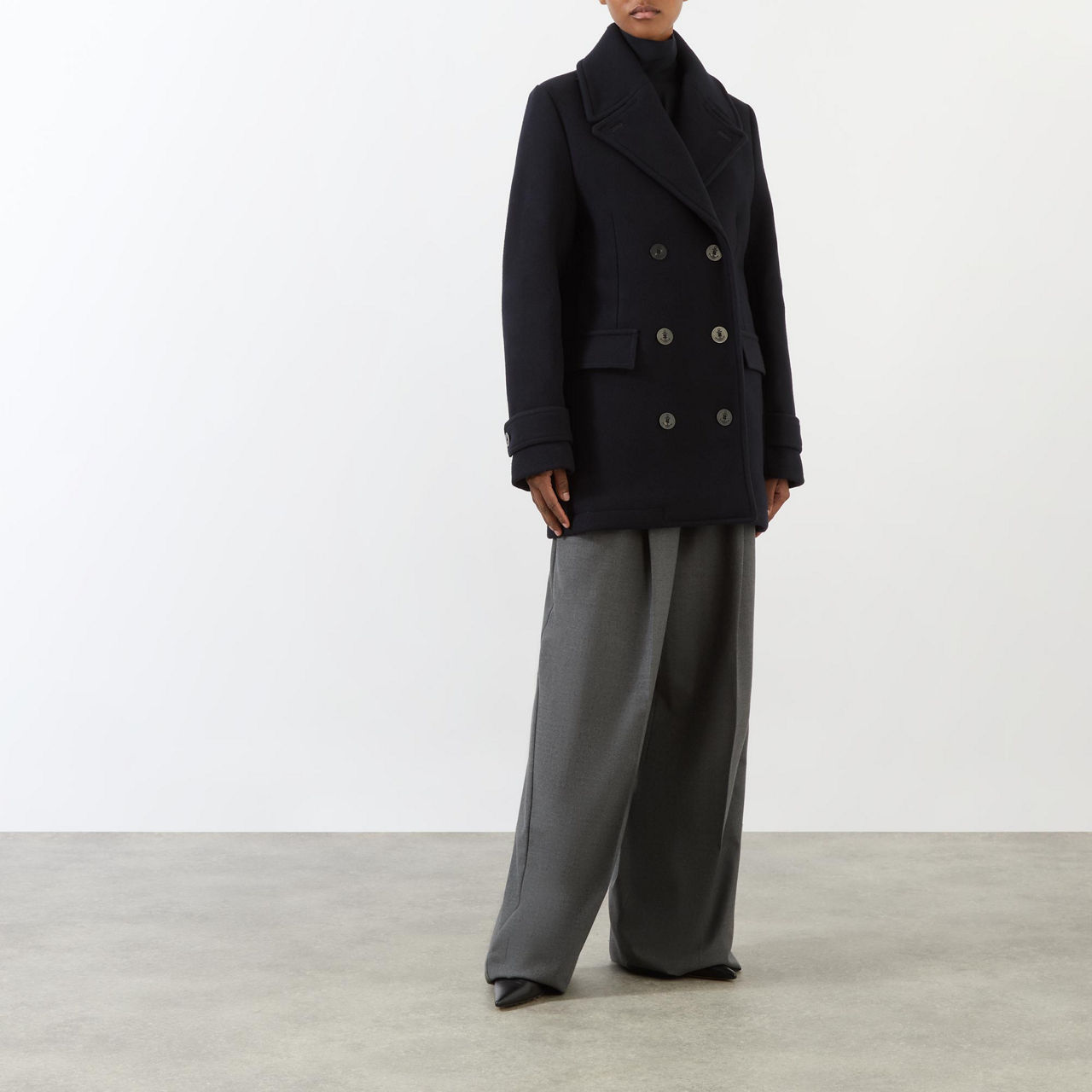 TOTEME Classic Longline Peacoat