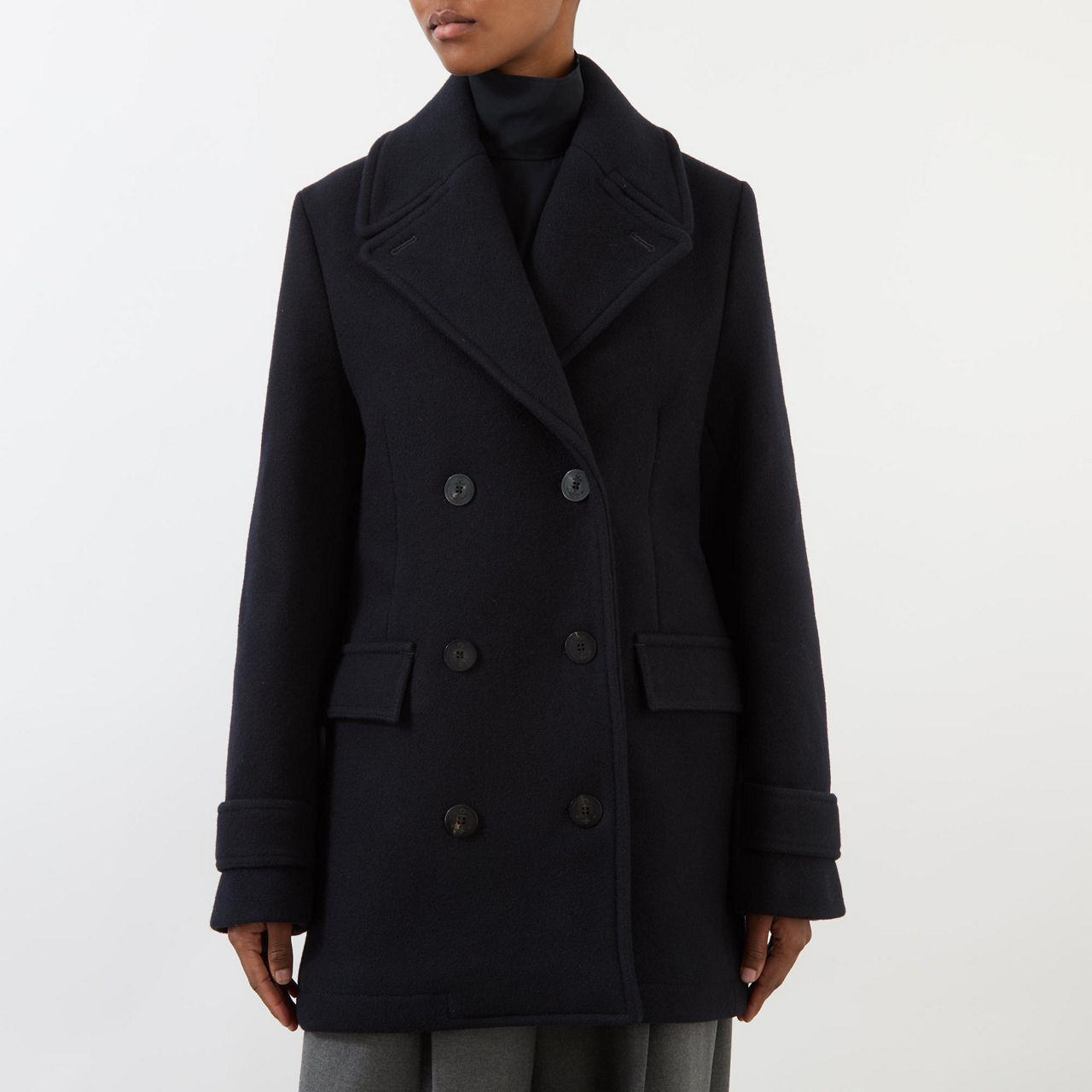TOTEME Classic Longline Peacoat
