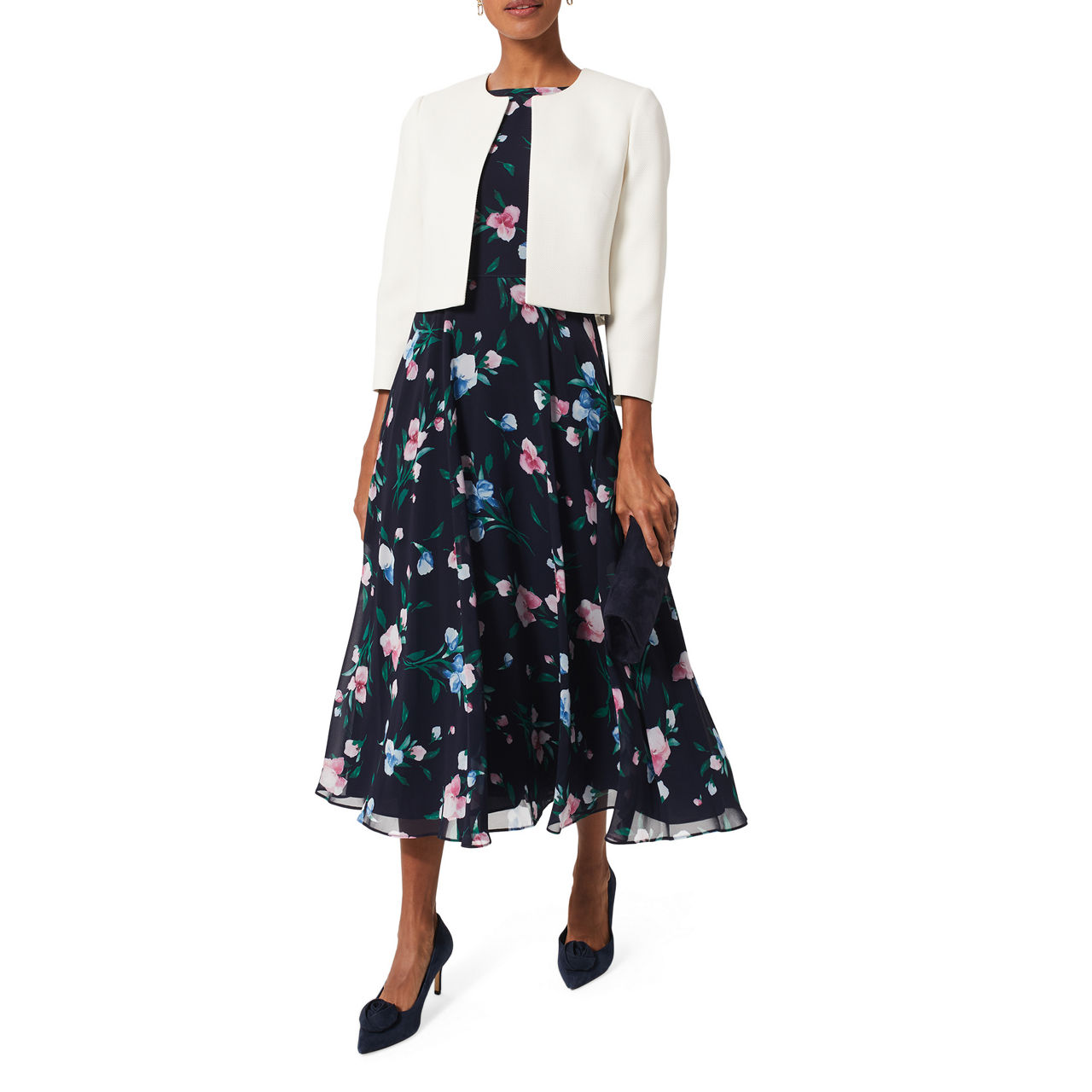 HOBBS Elize Cropped Jacket