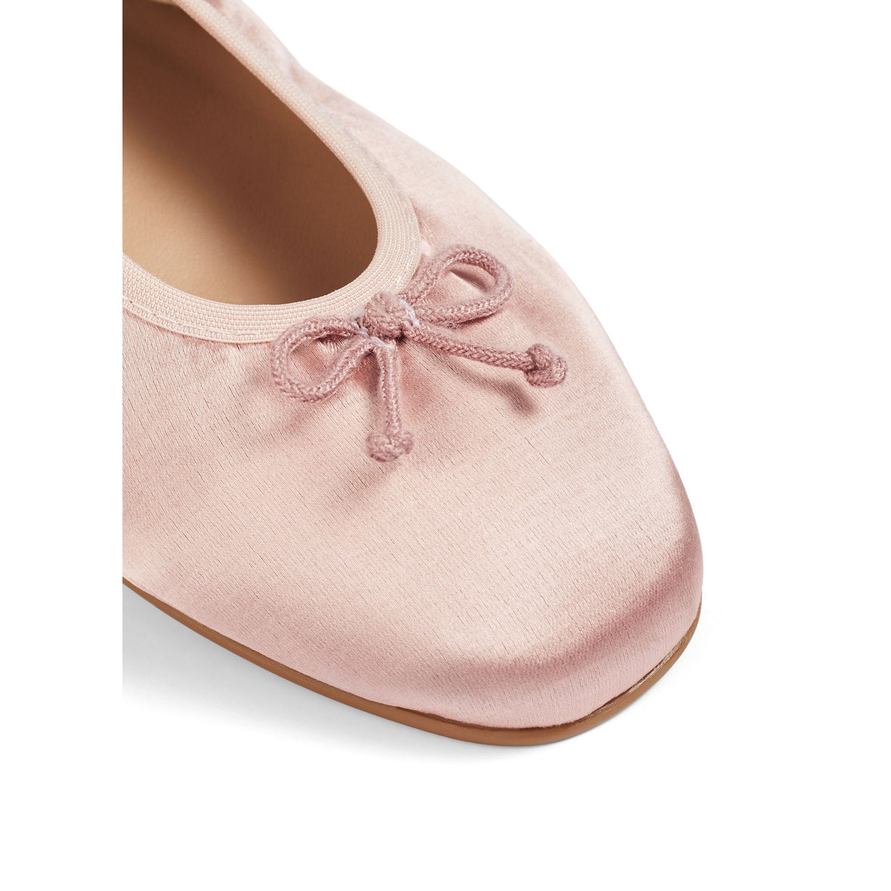LK BENNETT Trilly Satin Ballet Flats