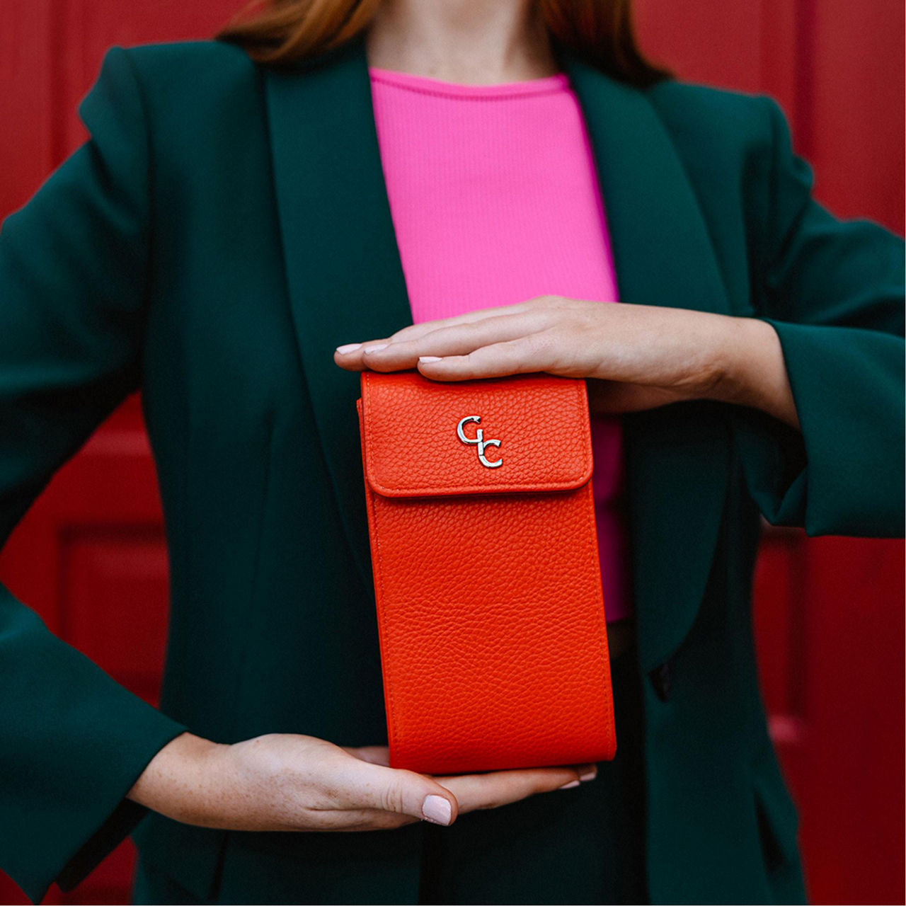 Mini Cross Body Tangerine