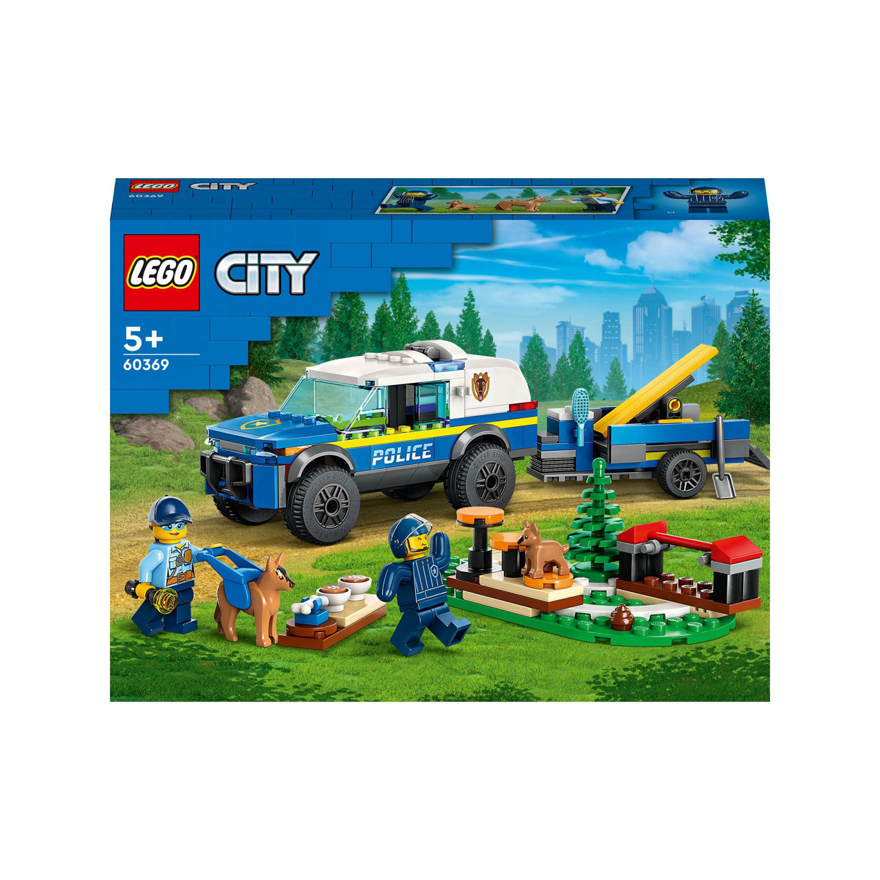 LEGO Mobile Police Dog Training