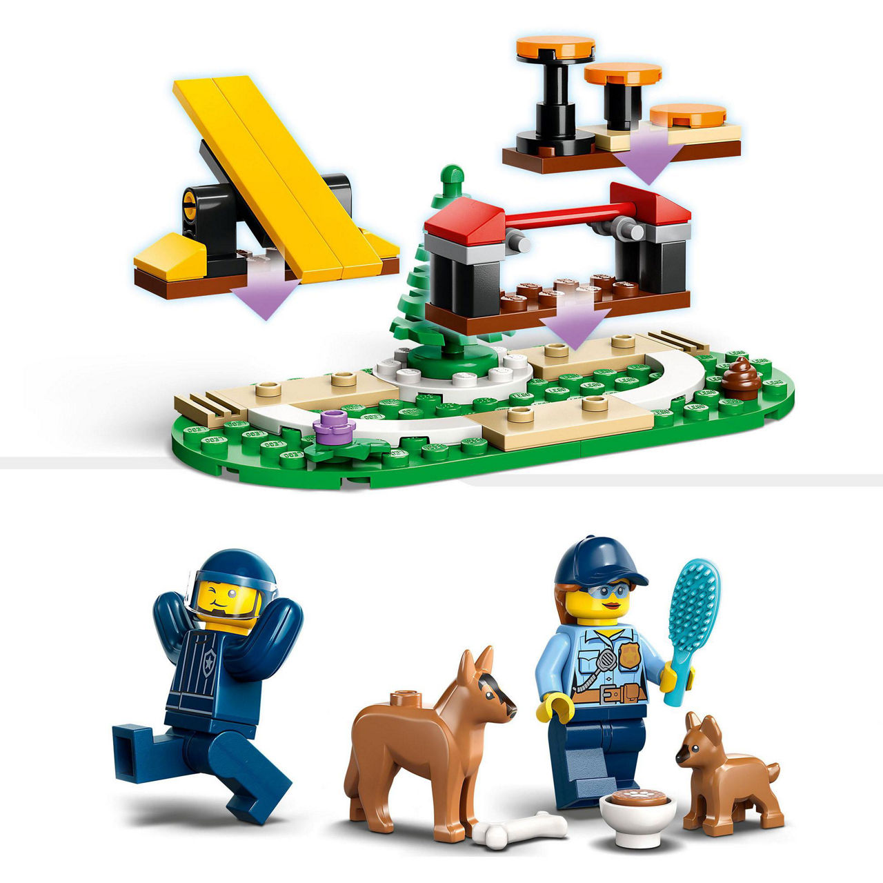 LEGO Mobile Police Dog Training