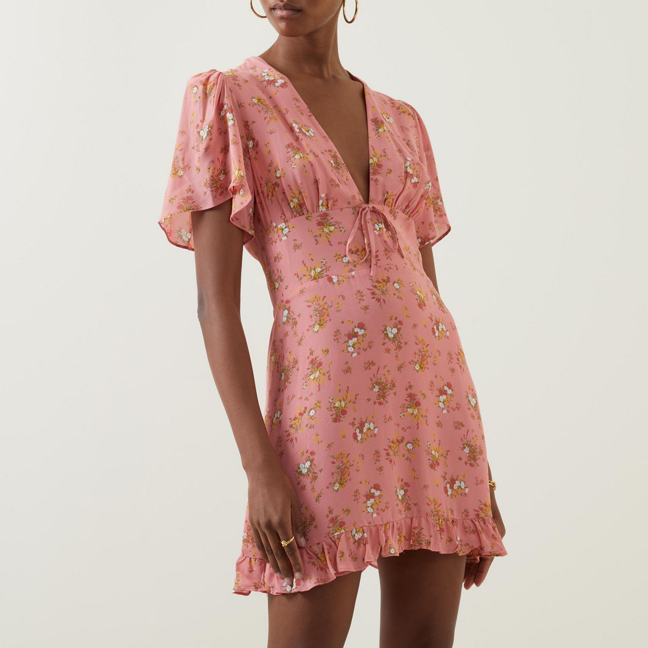 REFORMATION Mya Mini Dress