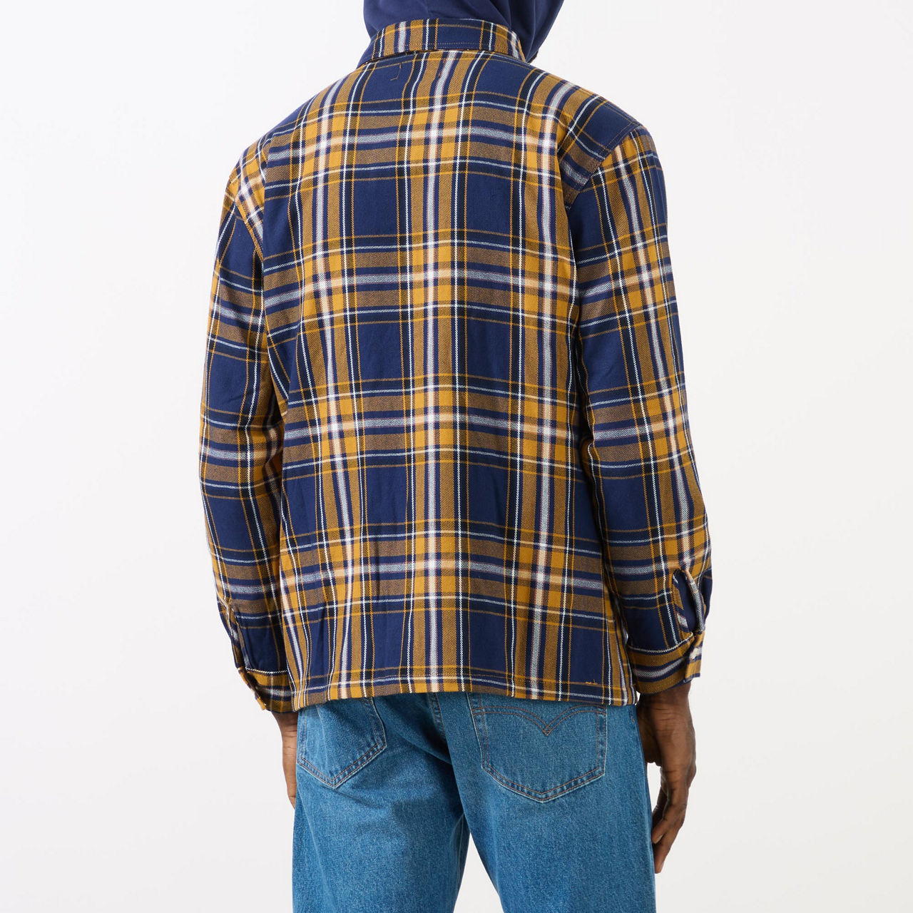 STAN RAY Plaid Flannel Zip-Up Overshirt