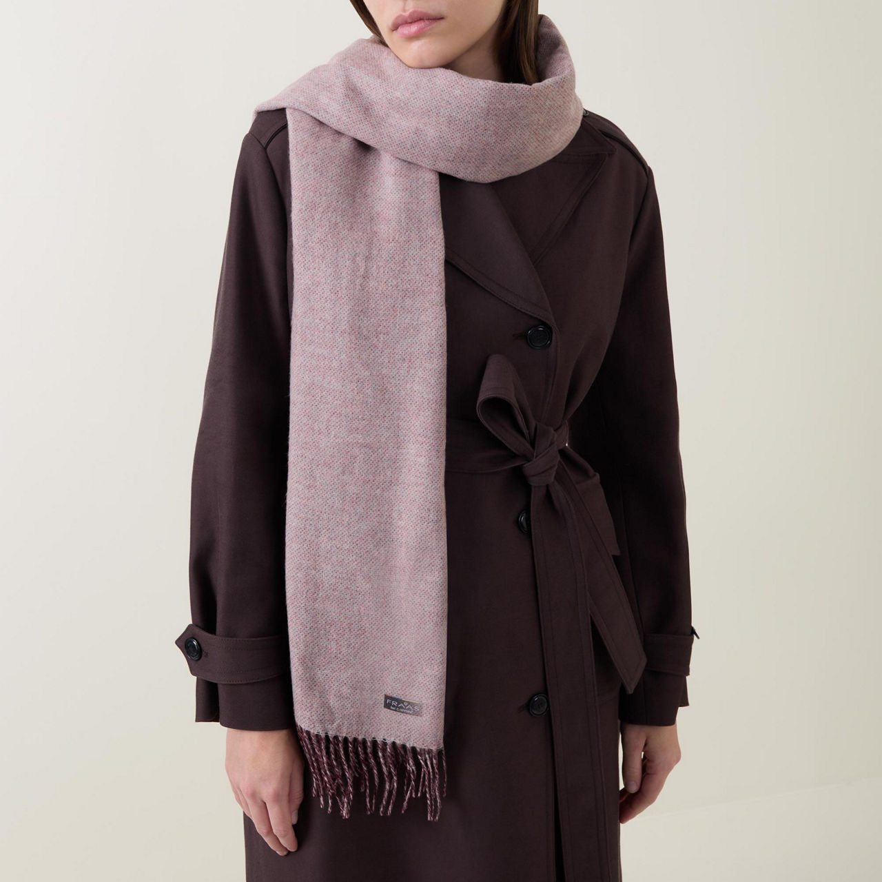 Reversible Two-Tone Scarf