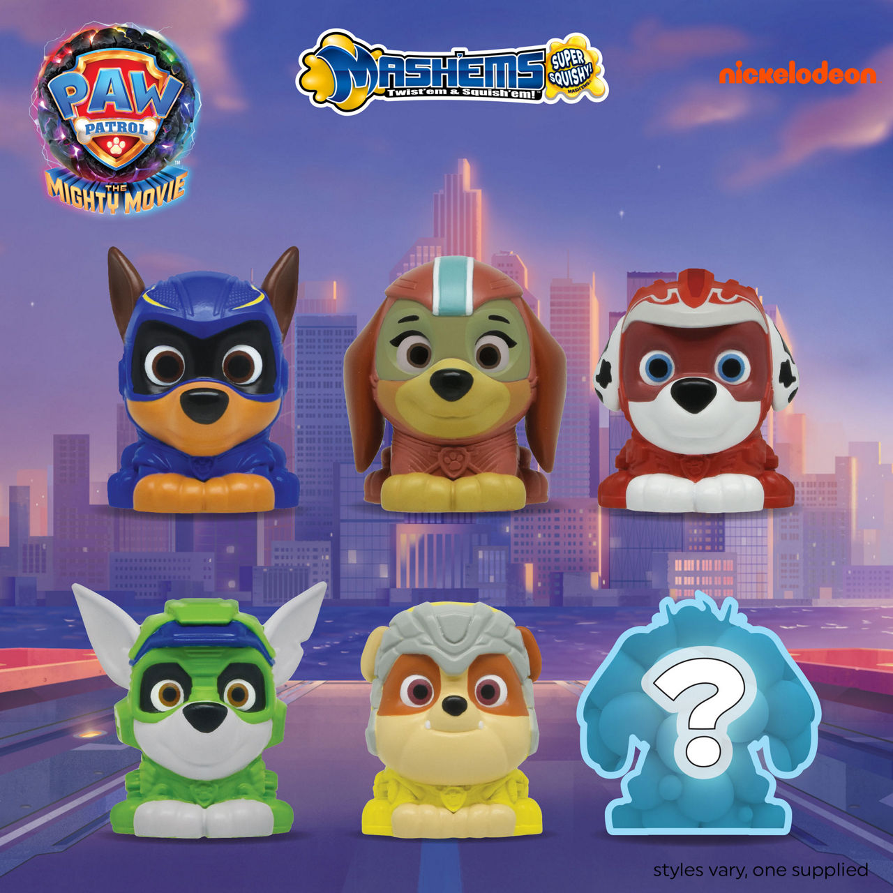 MASHEMS Paw Patrol The Mighty Movie Mash'ems