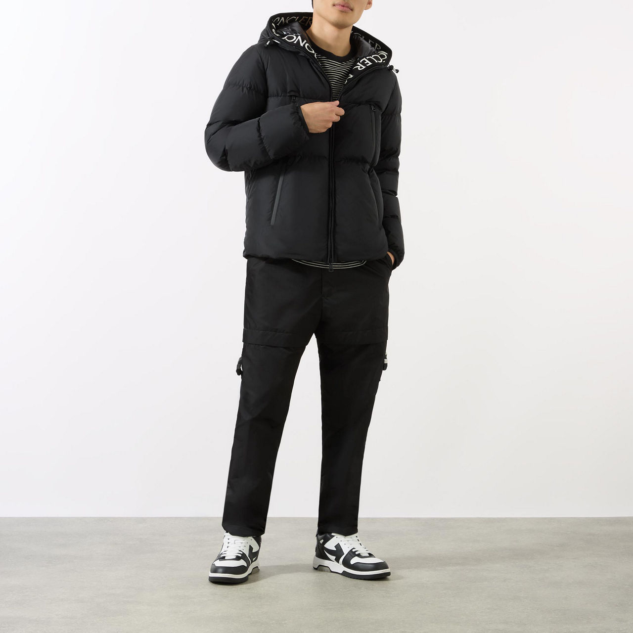 MONCLER Montcla Zip-Through Down Jacket