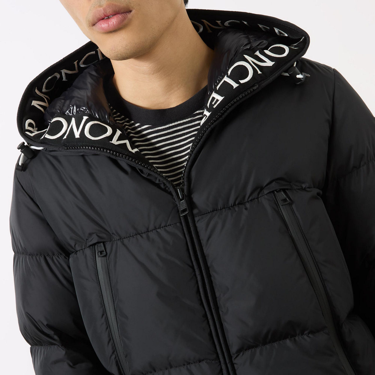 MONCLER Montcla Zip-Through Down Jacket