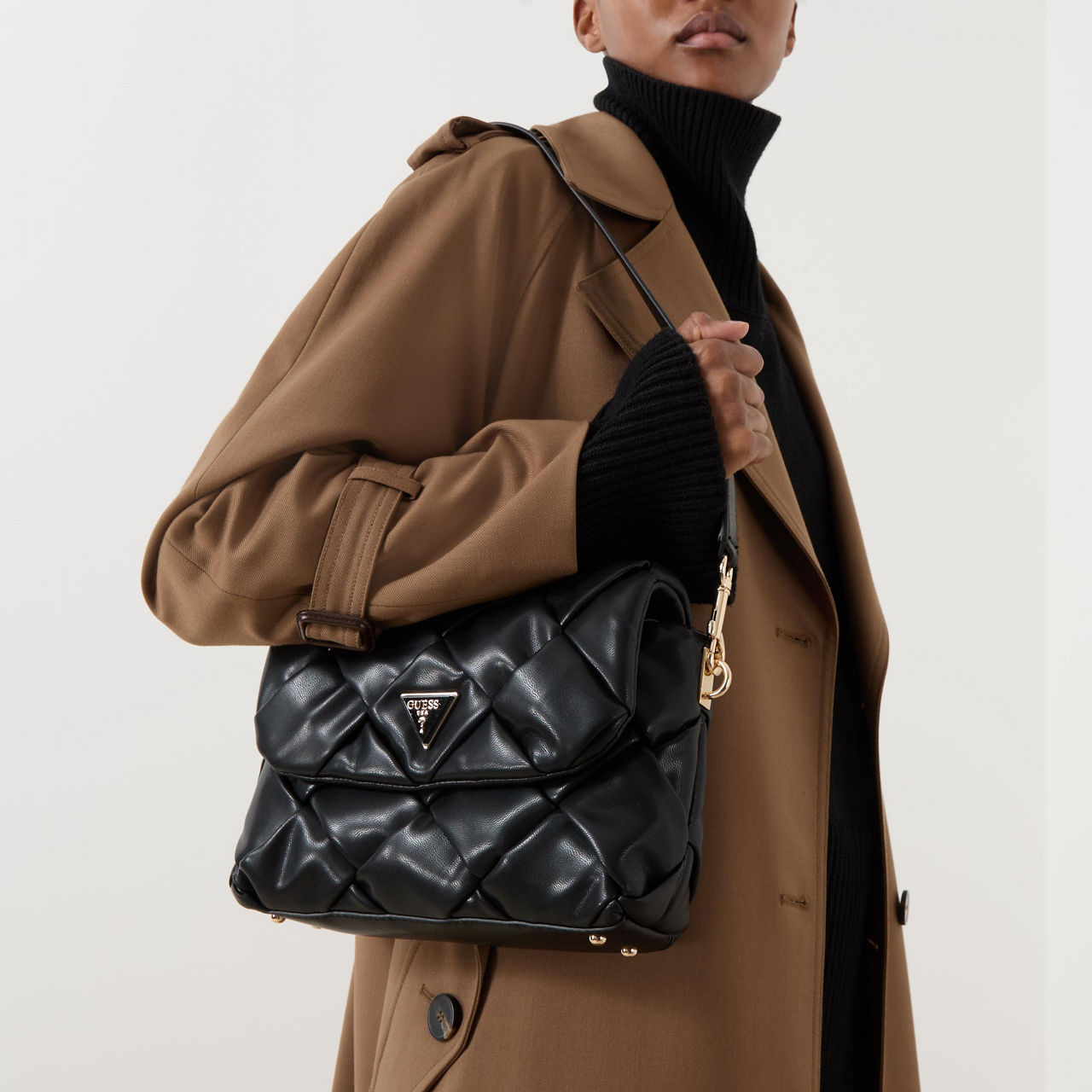 Zaina Quilted Shoulder Bag