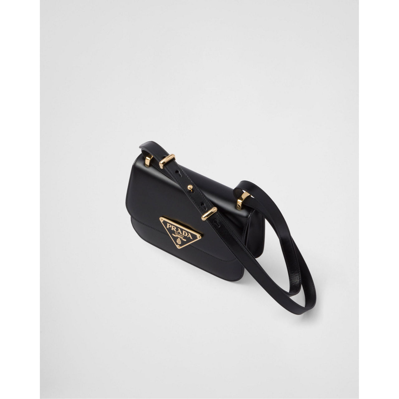 PRADA Emblem Leather Bag