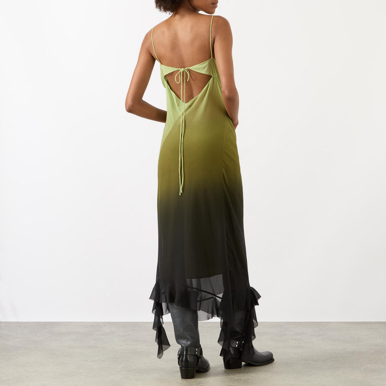 ACNE STUDIOS Ruffle Strap Dress