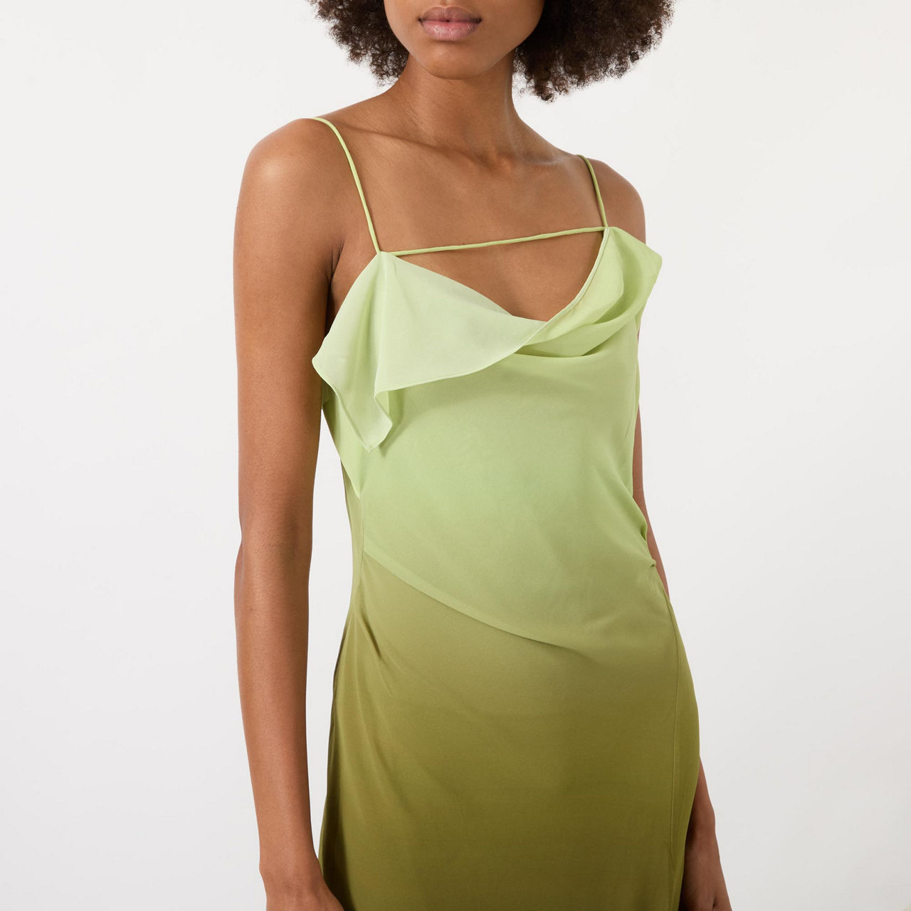 ACNE STUDIOS Ruffle Strap Dress